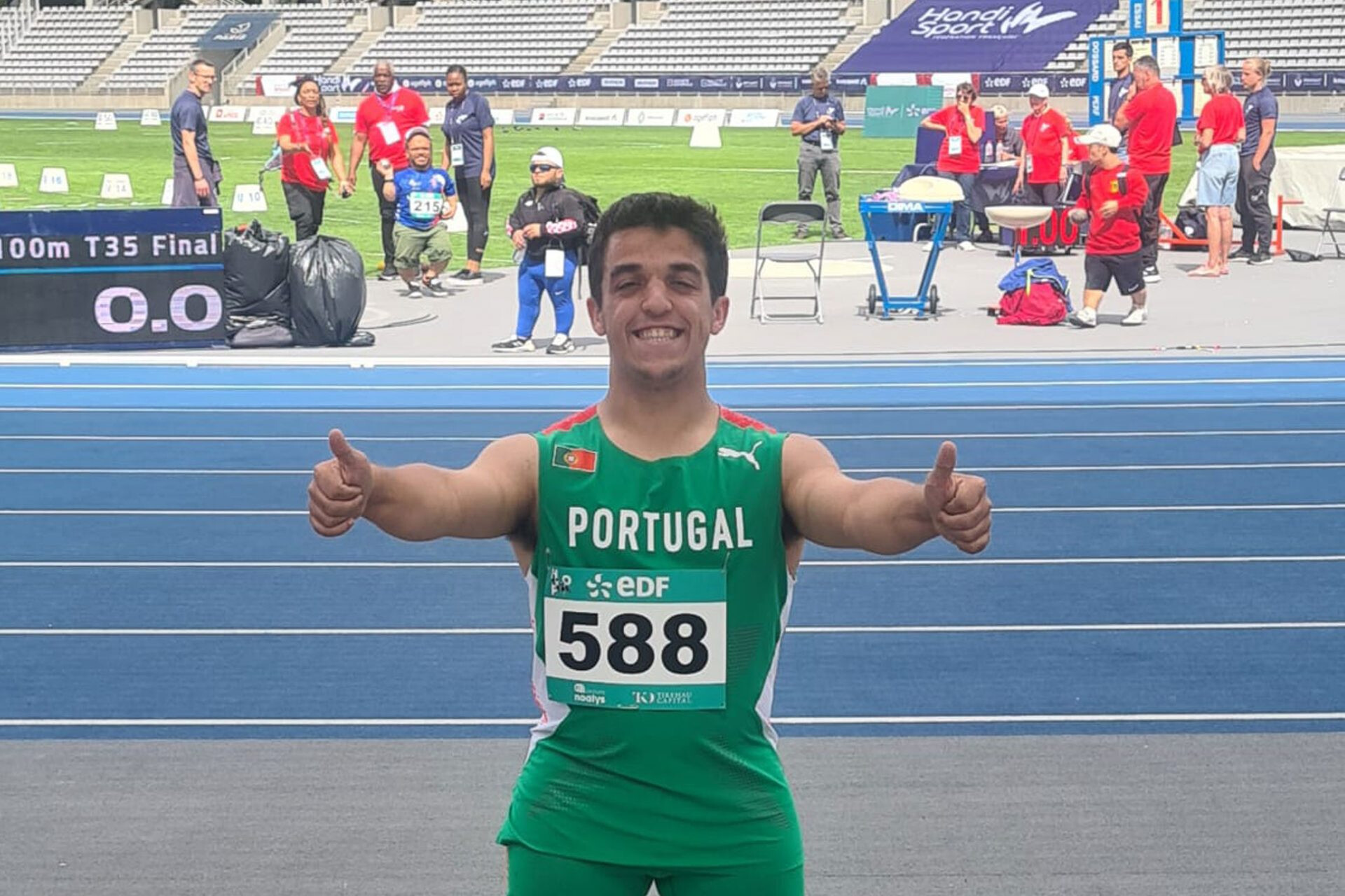 Atletismo adaptado: portugueses sobem ao pódio em Paris - Pro Runners