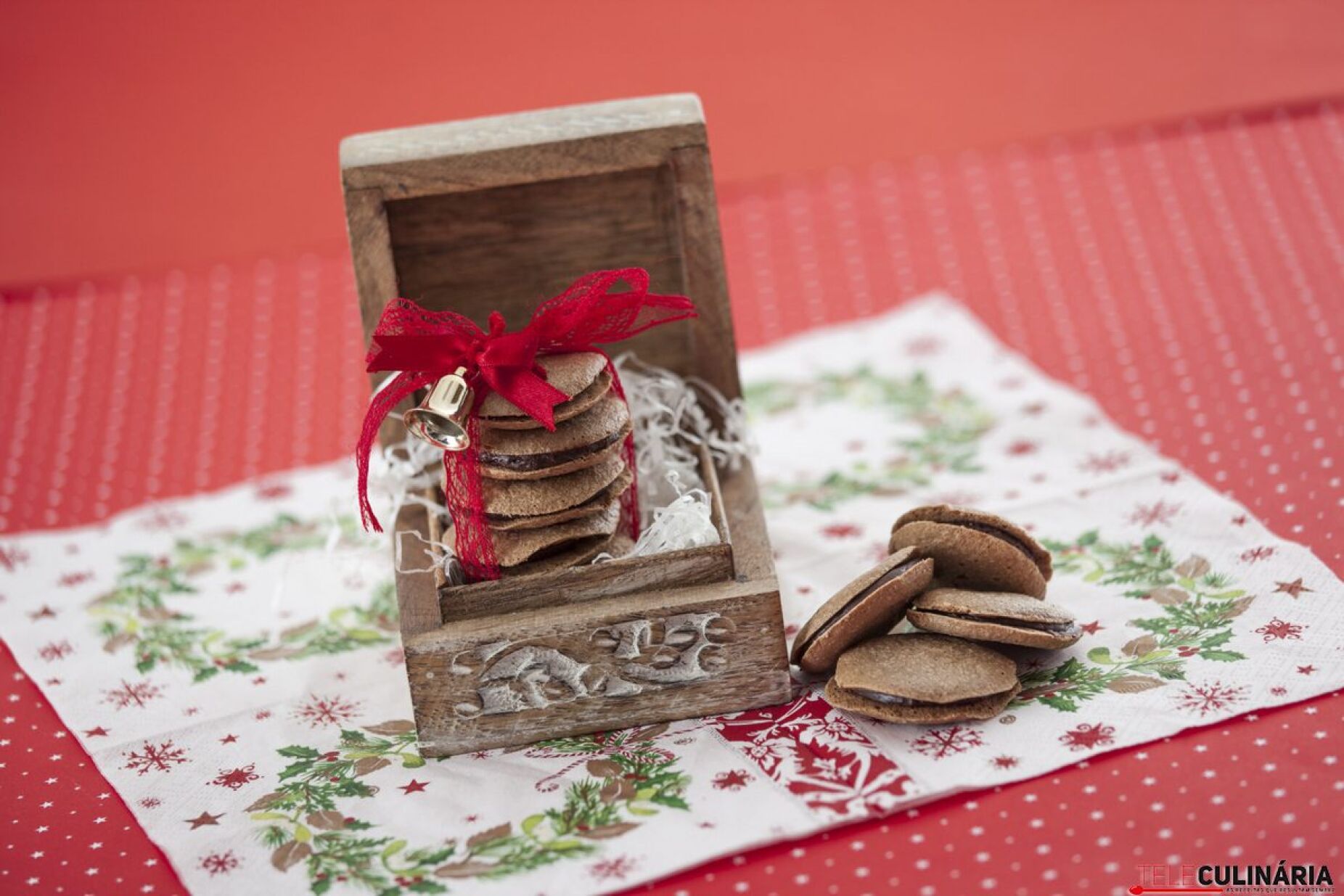 Macarrons de chocolate - Teleculinária