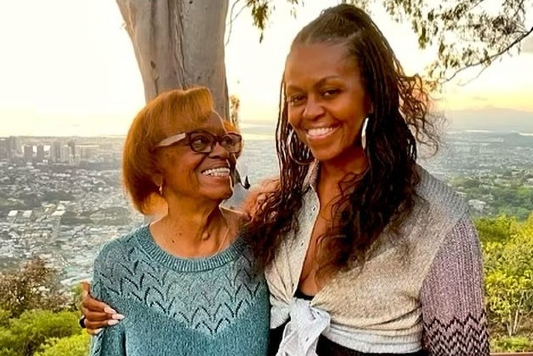 Morreu a mãe de Michelle Obama Morreu a mãe de Michelle Obama
