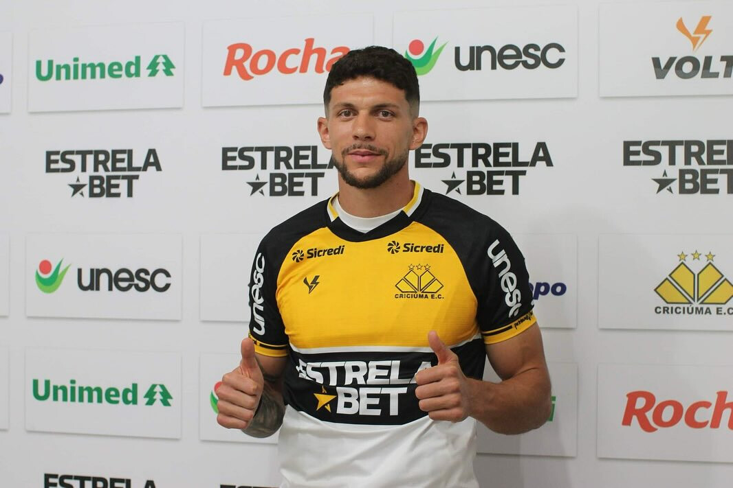 Tobias Figueiredo apresentado como reforço do Criciúma Tobias Figueiredo apresentado como reforço do Criciúma