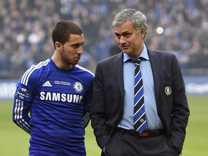 Hazard recorda tempos com Mourinho: Hazard recorda tempos com Mourinho: