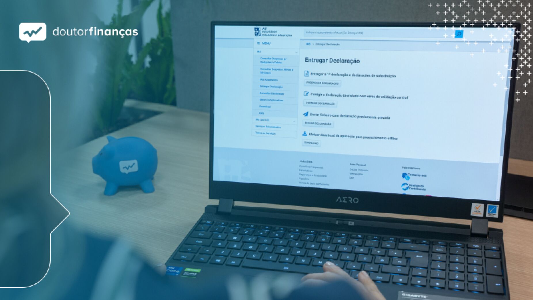 Como consignar IVA e IRS?